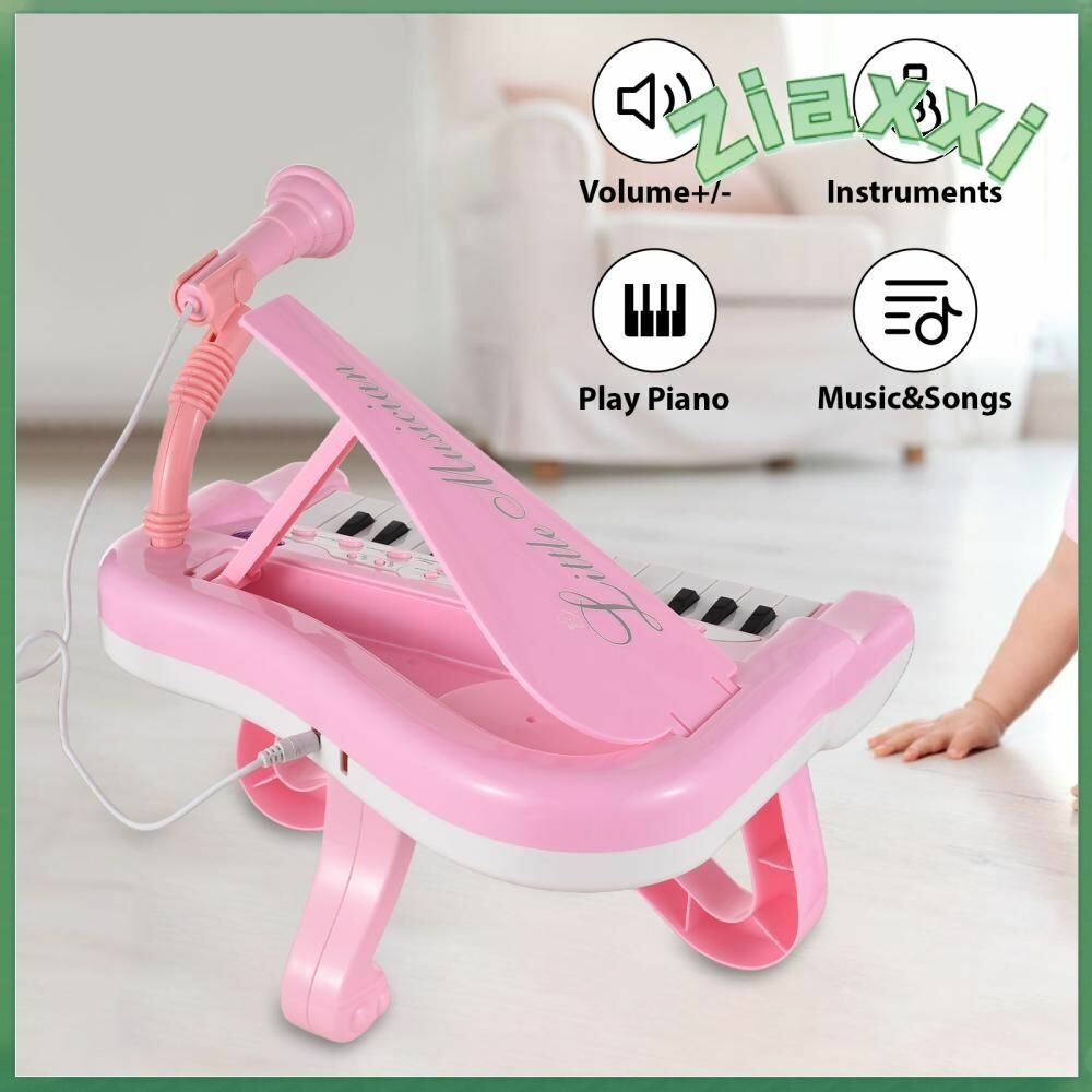 Электрическое пианино Розовый