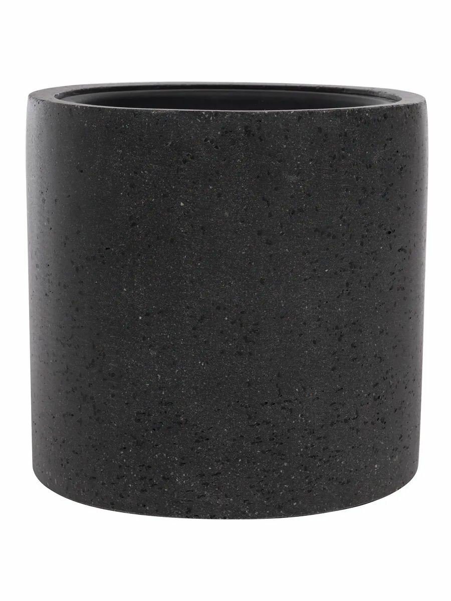 Кашпо Nobilis Marco "Cement Dark grey Сylinder", D31xH31 см, с тех. горшком