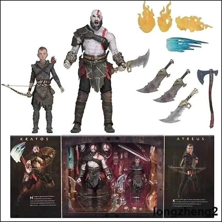 Spin Master Toys God of War Ragnarok Kratos 6-дюймовые подвижные фигурки The Shapes Collection, для поклонников и коллекционеров PS5