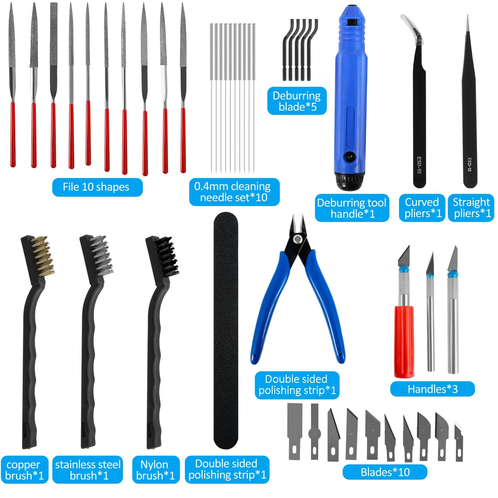 Набор инструментов для обслуживания 3D-принтеров Willkey