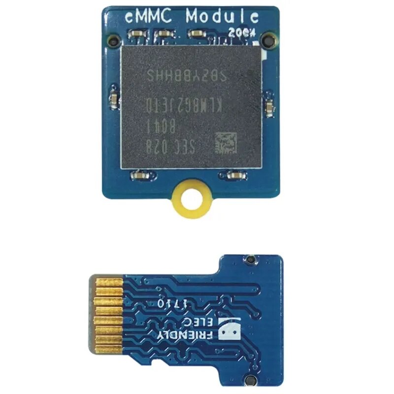 V00Z7E-Модуль EMMC 16 ГБ с адаптером Micro- Turn T2 совместим макетной платы NanoPi/PC/RK3399