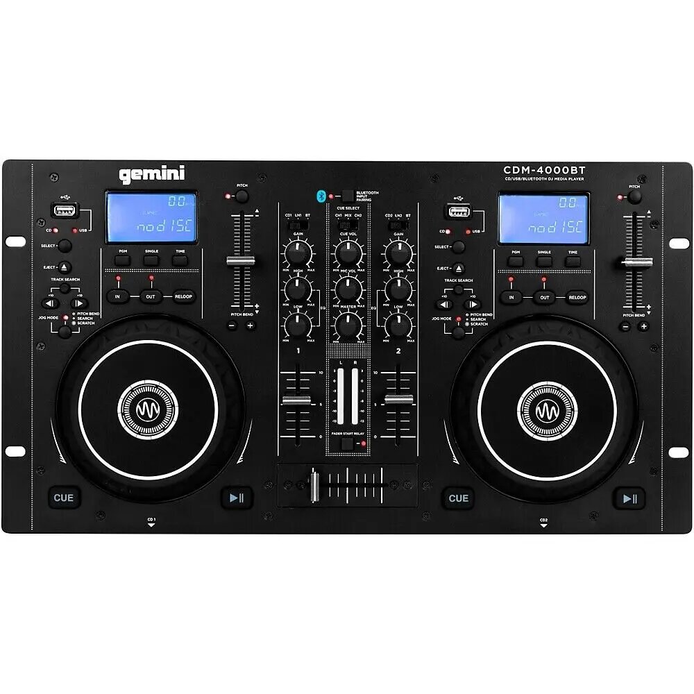DJ-контроллер с джогом Gemini CDM-4000BT