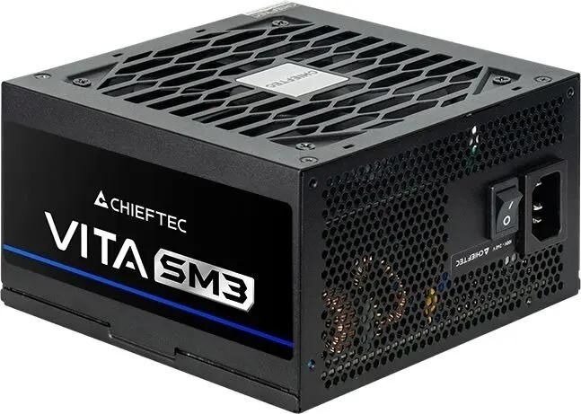 Блок питания Chieftec Vita SM3 BPX-850-C (ATX 3.1, 850W, 80 PLUS BRONZE, Active PFC, 120мм fan, Semi-modular Cable Management) Retail