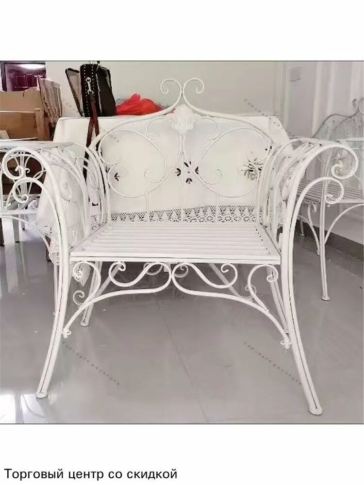 Садовое кресло, Металл, 84х41х41 см, 1 шт