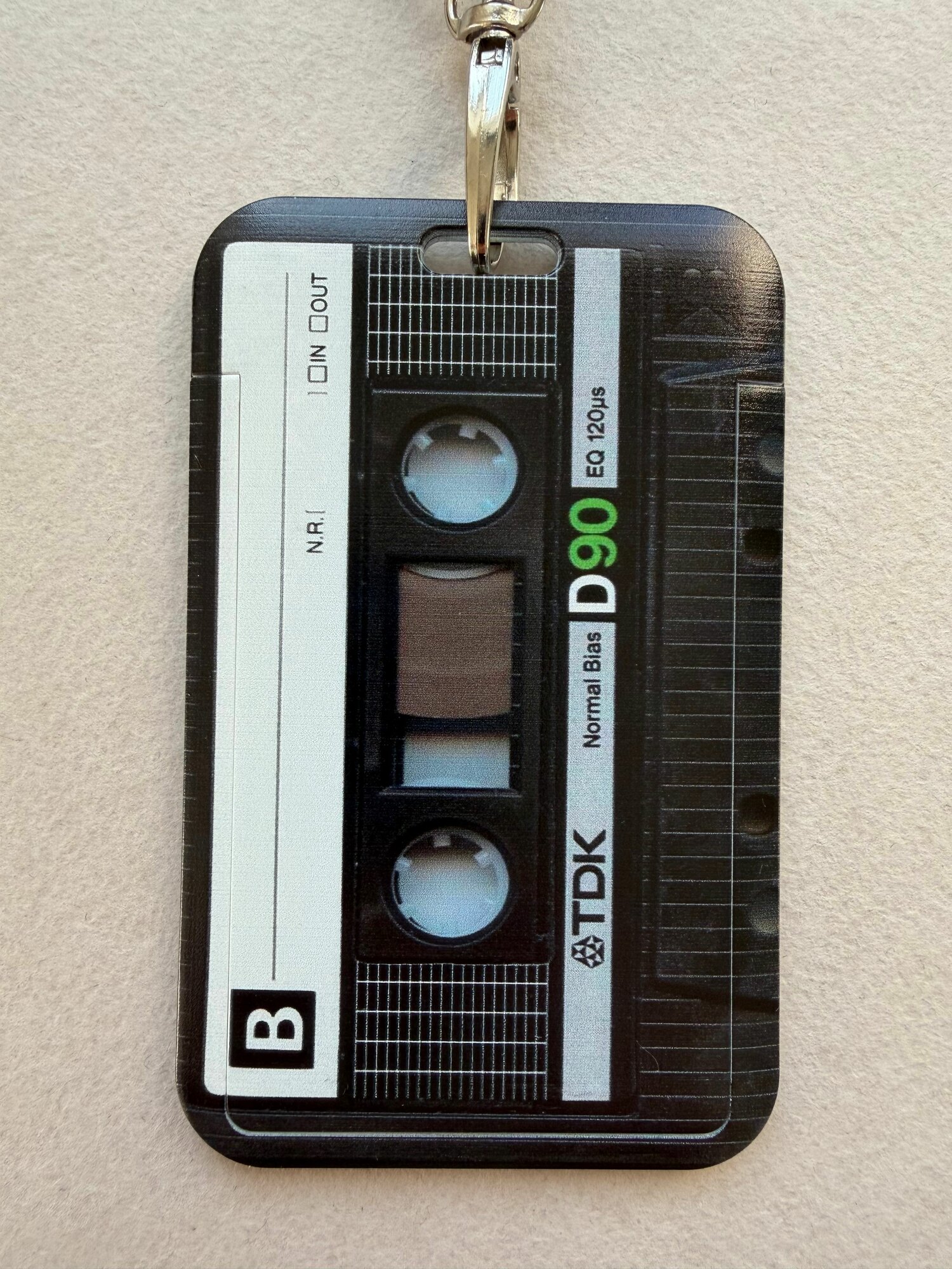 Бейдж для пропуска с рулеткой, Чехол для пропуска с рулеткой