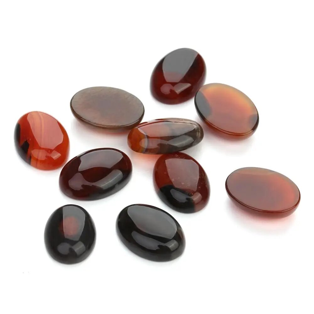 Кабошоны из оникса лаcoogh для ювелирных изделий 13x18mm 5pcs, 1