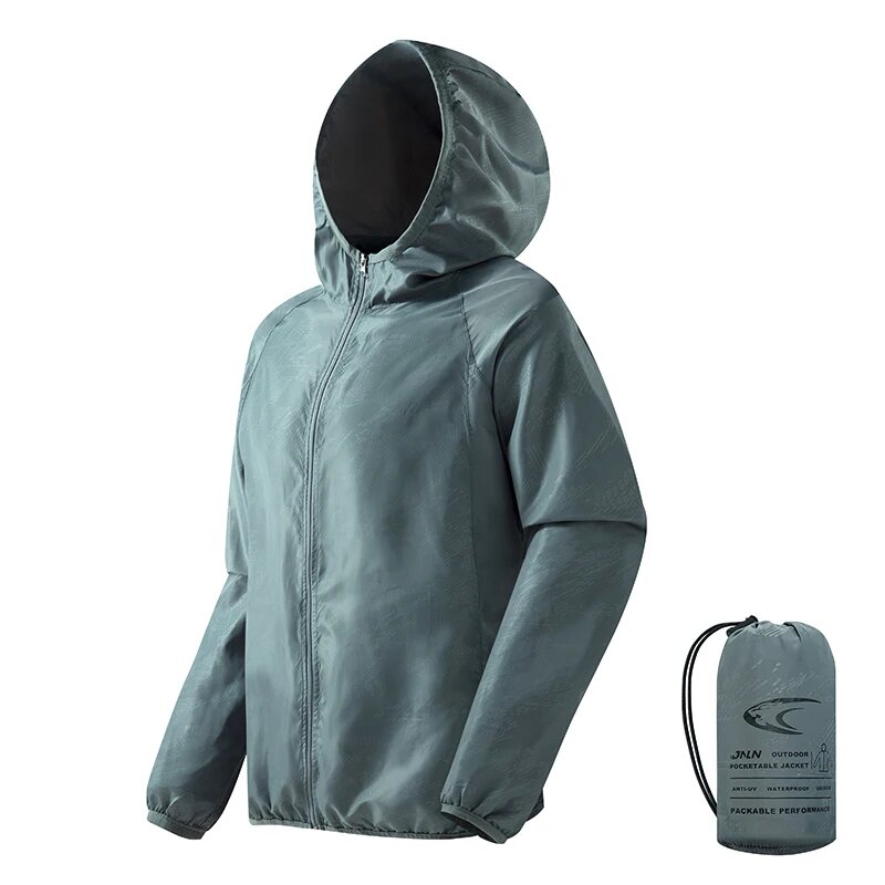 Водонепроницаемая куртка LNGXO для походов, XL, Grey