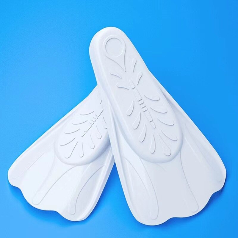 Ласты для плавания, силиконовые, XXS27-29, белые