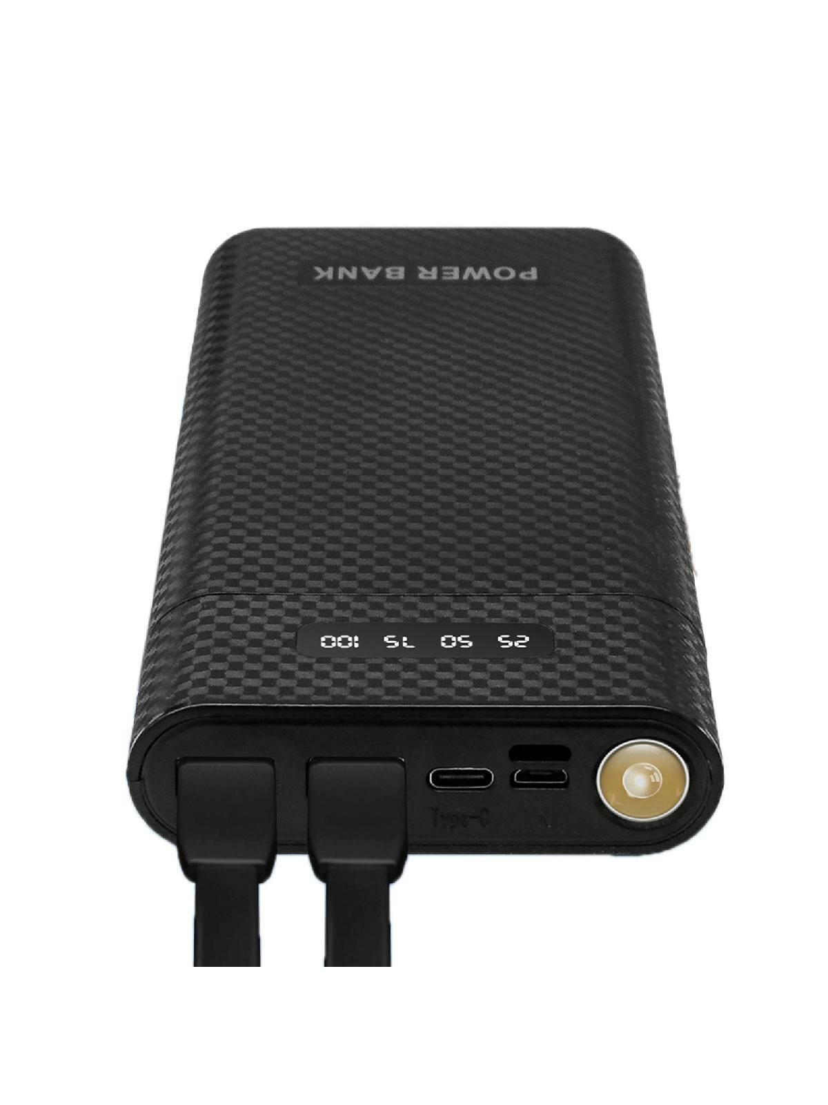 Мобильный блок питания 18 Вт Быстрая зарядка с корпусом для зарядных устройств 18650 8 слотов