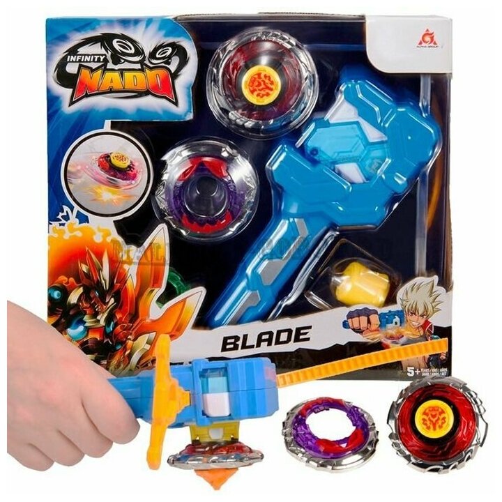 Игровой набор Волчок Инфинити Надо Атлетик Blade 36054, для мальчиков, от 5 лет