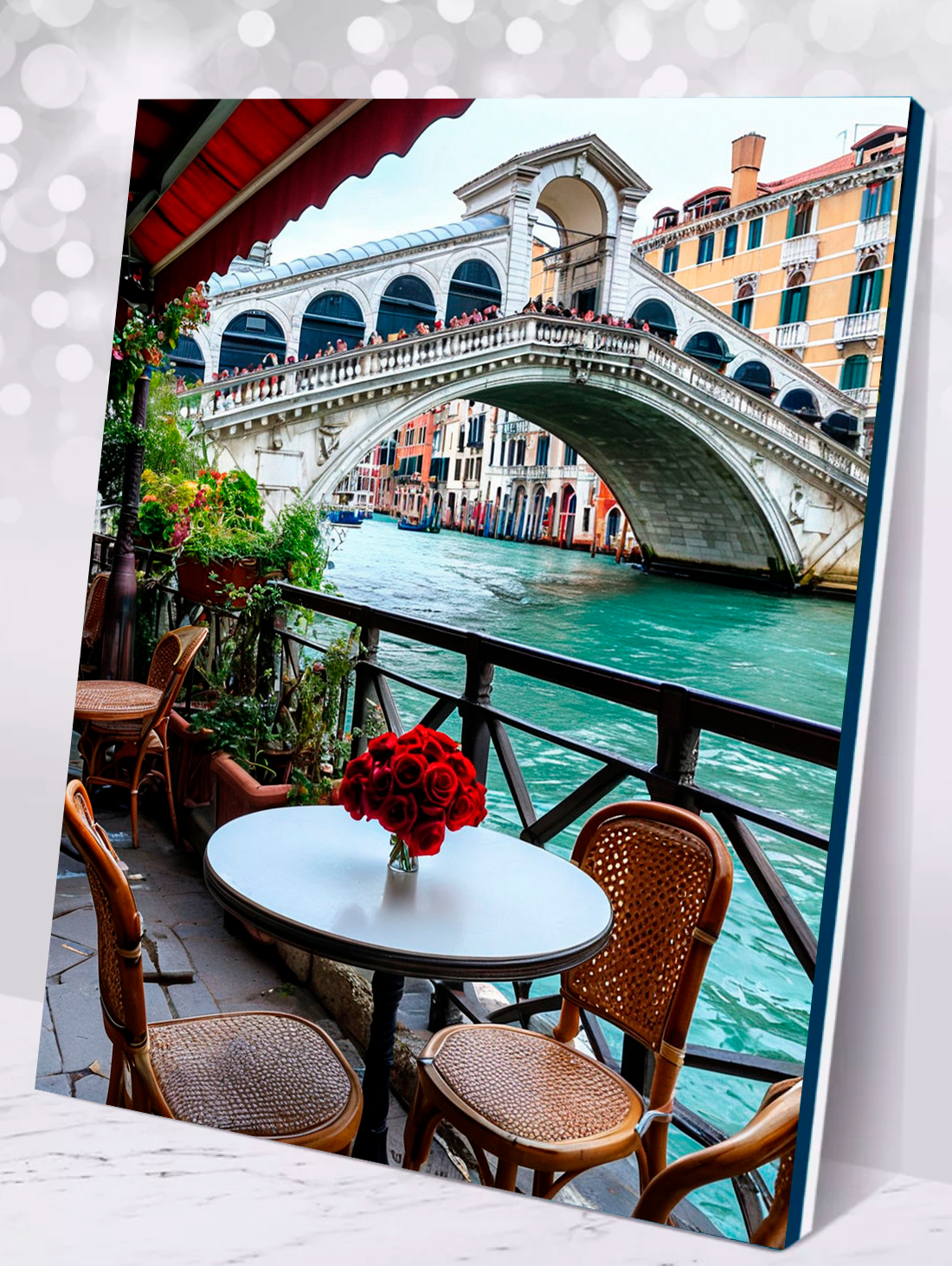 Картина по номерам "Венеция", хлопковый холст на подрамнике 40х50 см, акрил, 000 Art Hobby Home