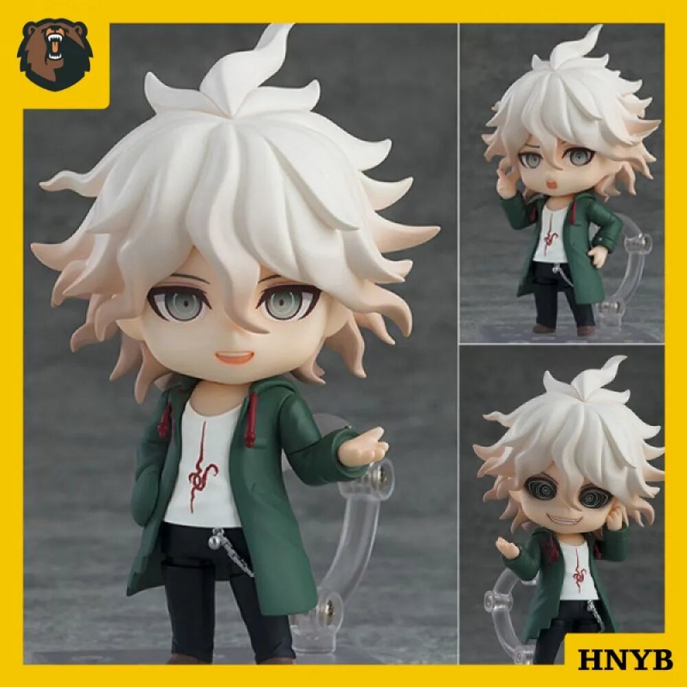 Фигурка Данганронпа Нагито Комаэда/ Danganronpa 1.2 Reload Nagito Komaeda Нендороид подарок для фаната (10 см) 2580