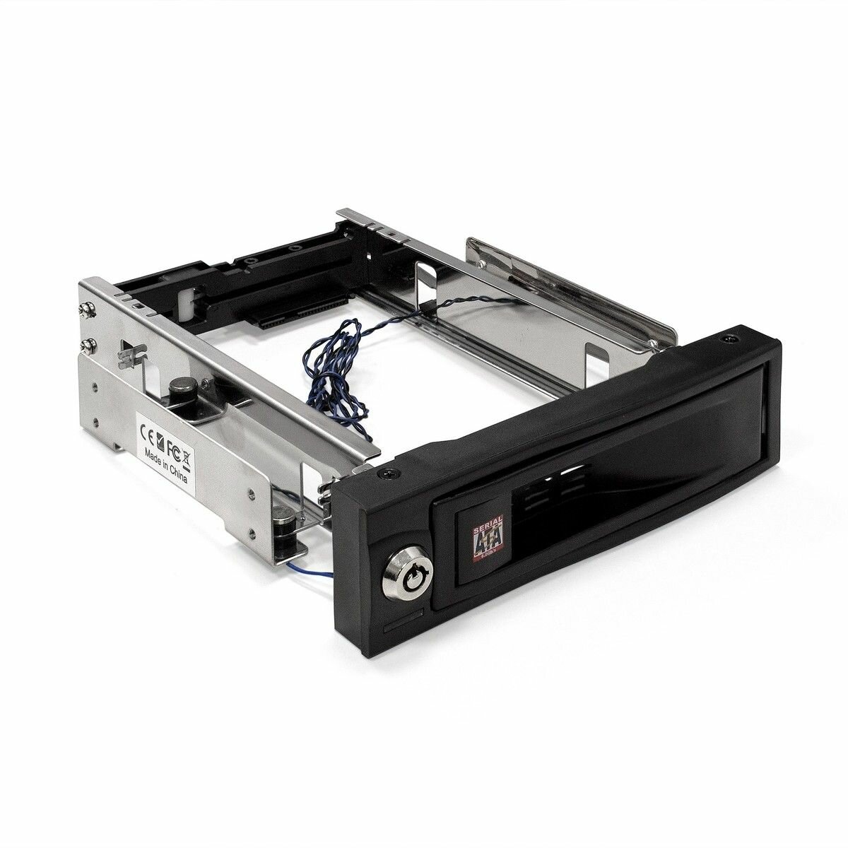EXEGATE Опции к серверам EX289283RUS Корзина для HDD HS135 - 01 универсальная, на 1 3,5" SATA SAS HDD, занимает 1 5,25" отсек