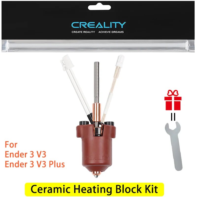 Creality Ender 3 V3/V3 Plus керамический блок нагревателя Unicorn 0,4 мм