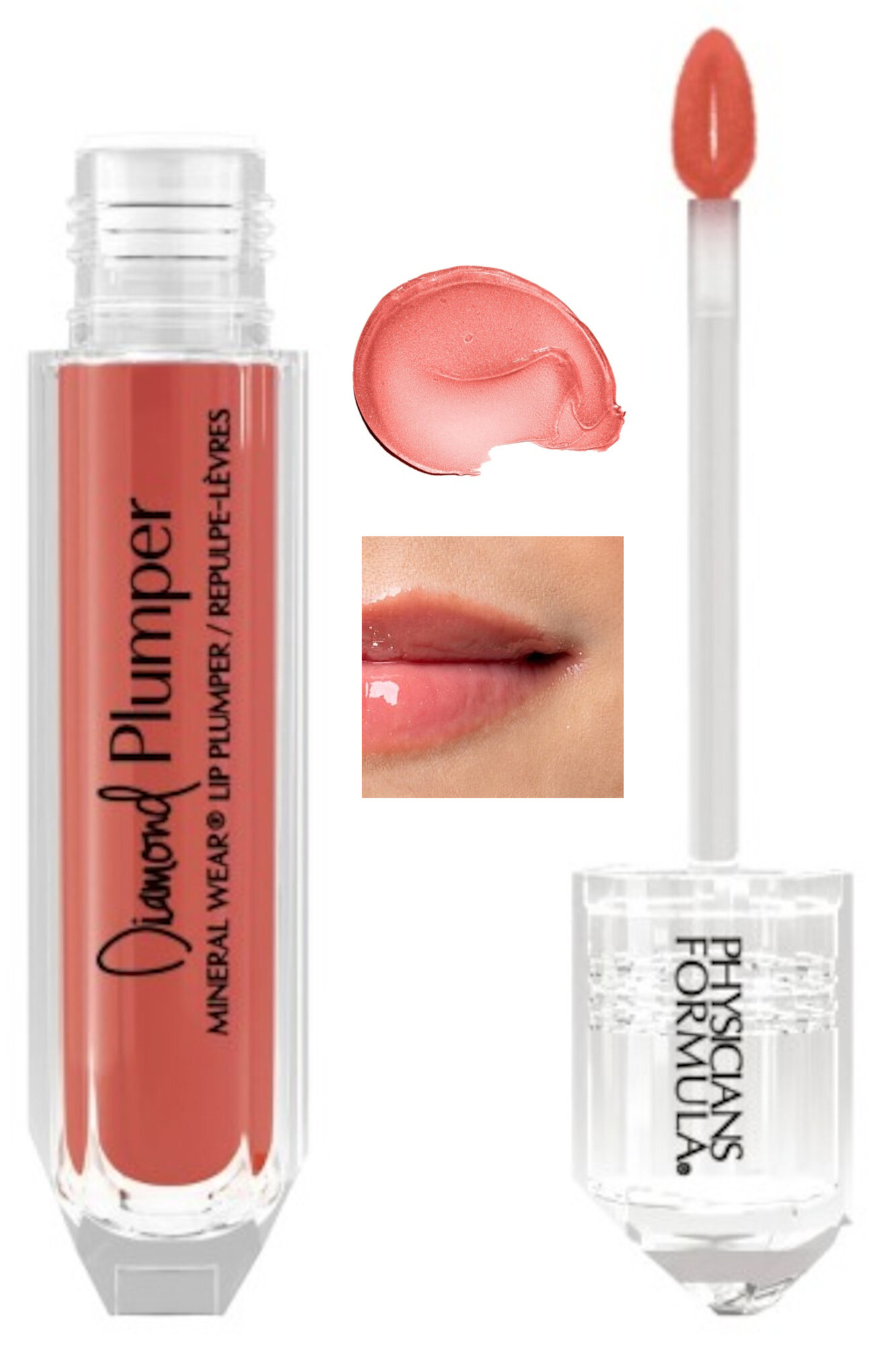 Physicians Formula Блеск для губ увеличивающий объем Diamond Glow Lip Plumper тон шампань 5 мл