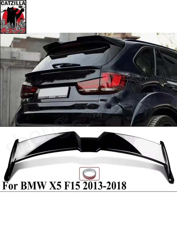Спойлер для BMW X5 F15 2013-2018 черный, 1 шт. ABS пластик