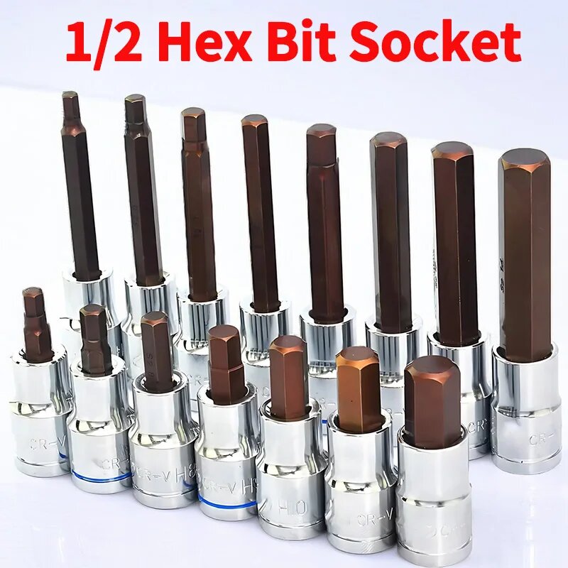 Головка шестигранная H12-60mm 1/2" для динамометрического ключа