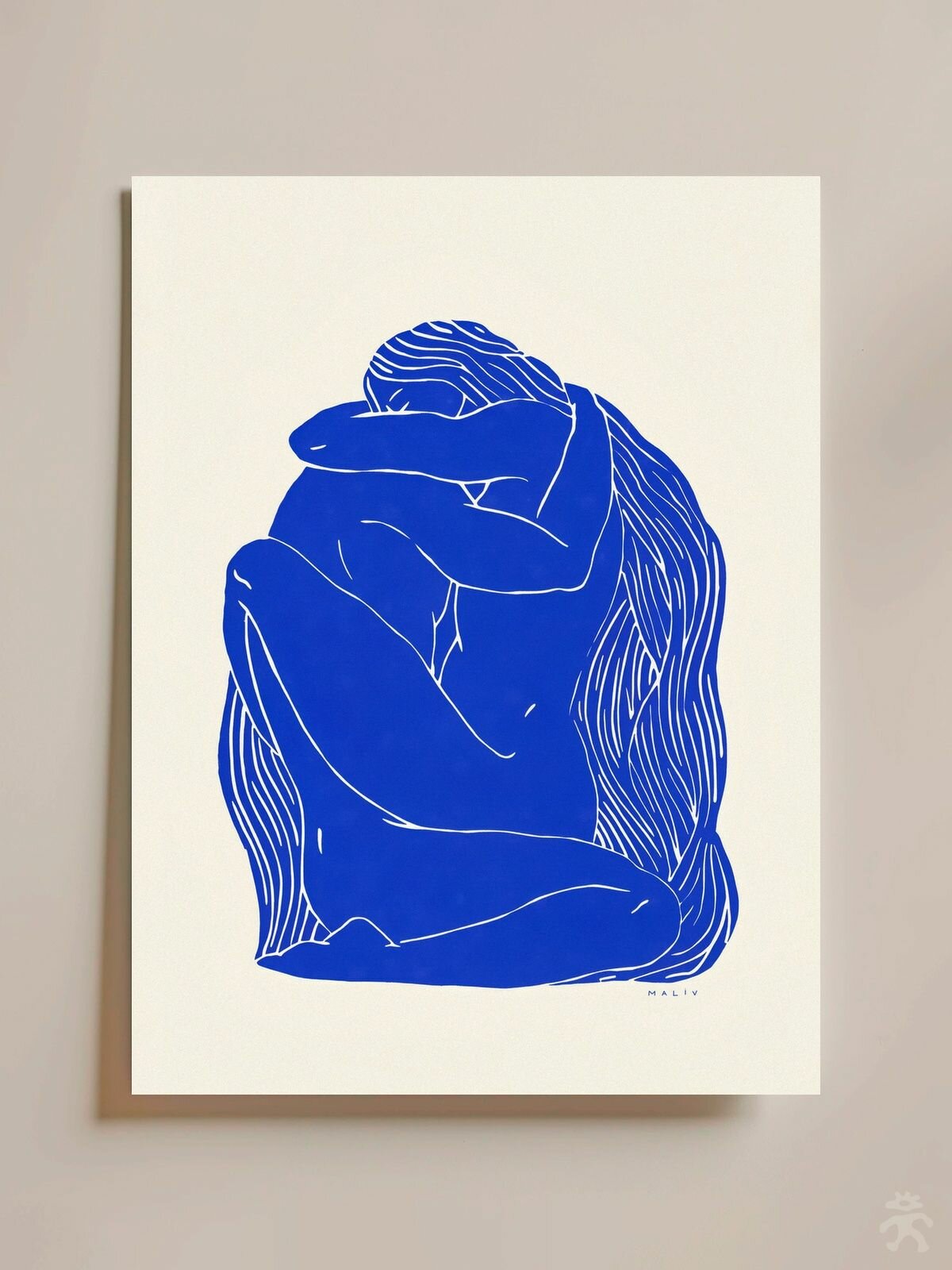 Интерьерный постер "The Entanglements" в стиле pinterest, 30х40см