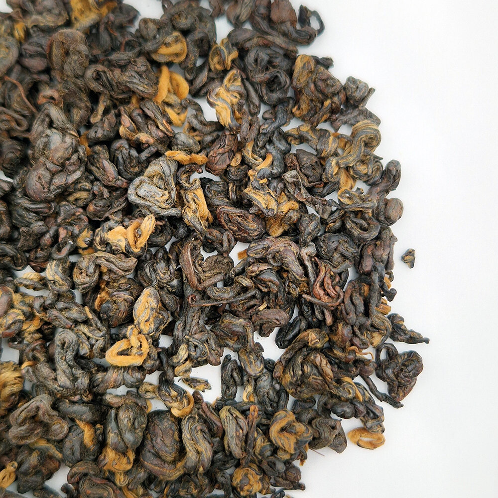 Чай Хун Цзин Ло (Золотая улитка) красный 100 гр.