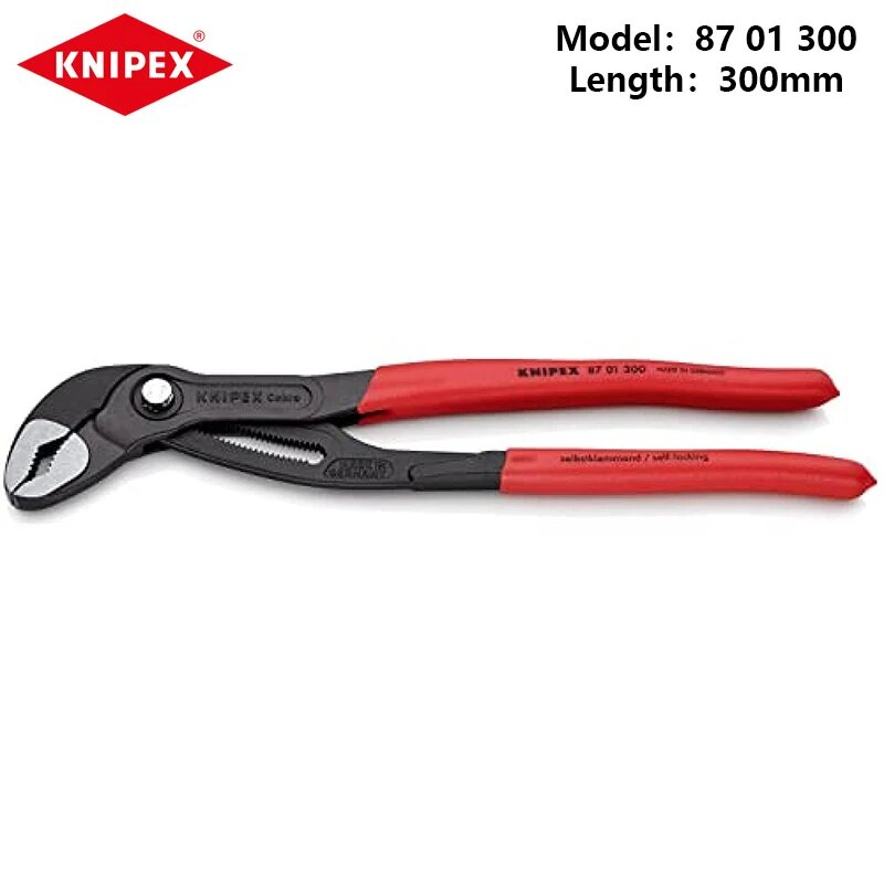 Плоскогубцы KNIPEX Cobra 300mm, 8701300