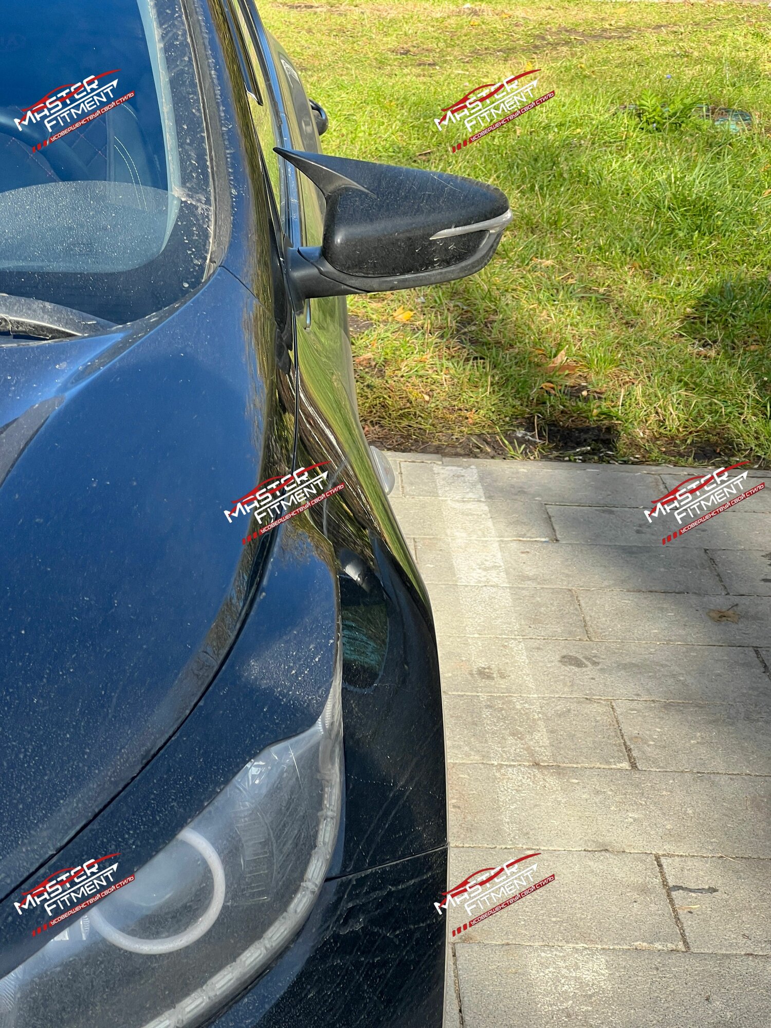 Накладки на зеркала Kia Ceed 2G С поворотником В зеркале
