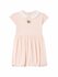 Платье Palm Angels Bear patch balloon dress, размер 74, кораллово-розовый