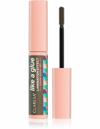 Гель для бровей Claresa Like a Glue Lamination Effect, тауп, 8 г