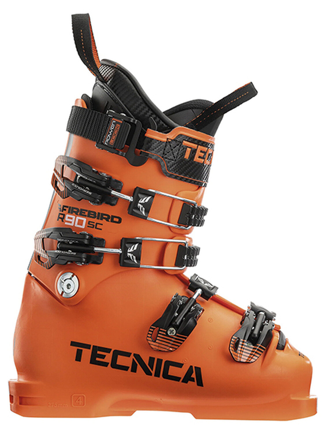 Горнолыжные ботинки Tecnica Firebird R 90 SC Ultra Orange 21/22 , для детей , оранжевый