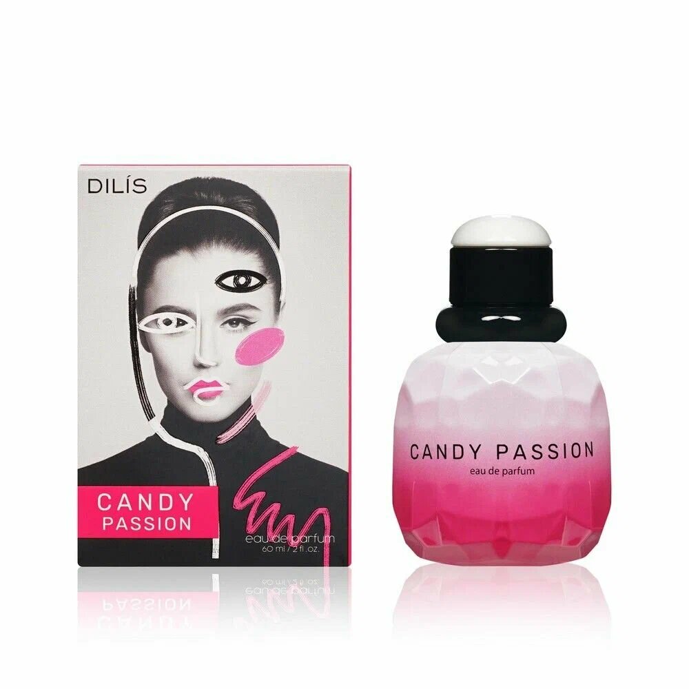 DILIS Парфюмерная вода женская Candy Passion lady 60 мл, фруктовый аромат