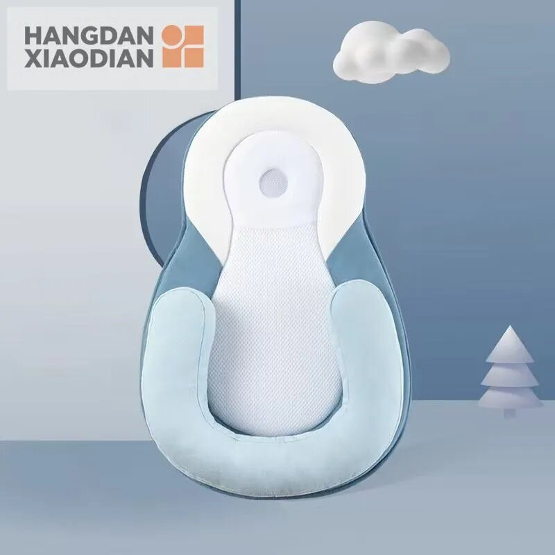 Кокон для новорожденных Hangdan Xiaodian, голубого цвета, для комфортного сна младенца