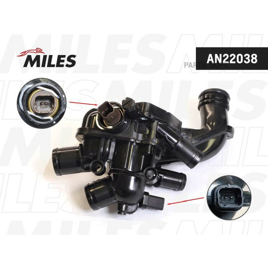 MILES AN22038 Термостат PEUGEOT 308/CITROEN C4 1.6I 16V 08- ()