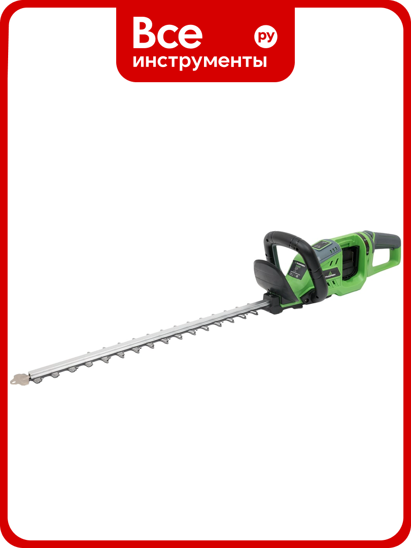 Аккумуляторный бесщеточный кусторез TRUEGREEN 55 см, 2х20 В без аккумулятора и ЗУ TG8A607