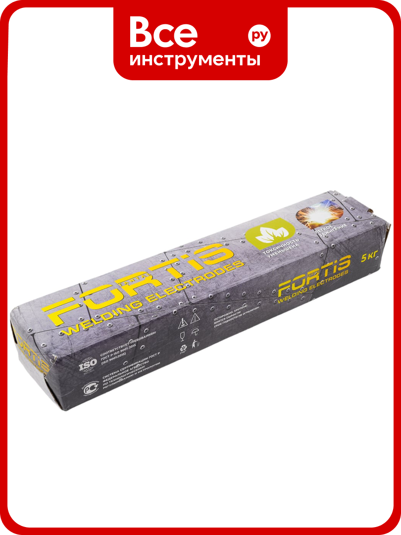 Электроды сварочные МР-3 (3 мм; 5 кг) FORTIS TANTAL 4673WE2047 A4И00030F000699