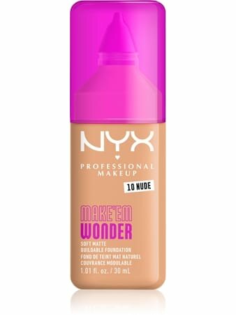 Тональный крем NYX Professional Makeup Make Em Wonder, оттенок 10 nude, 30 мл