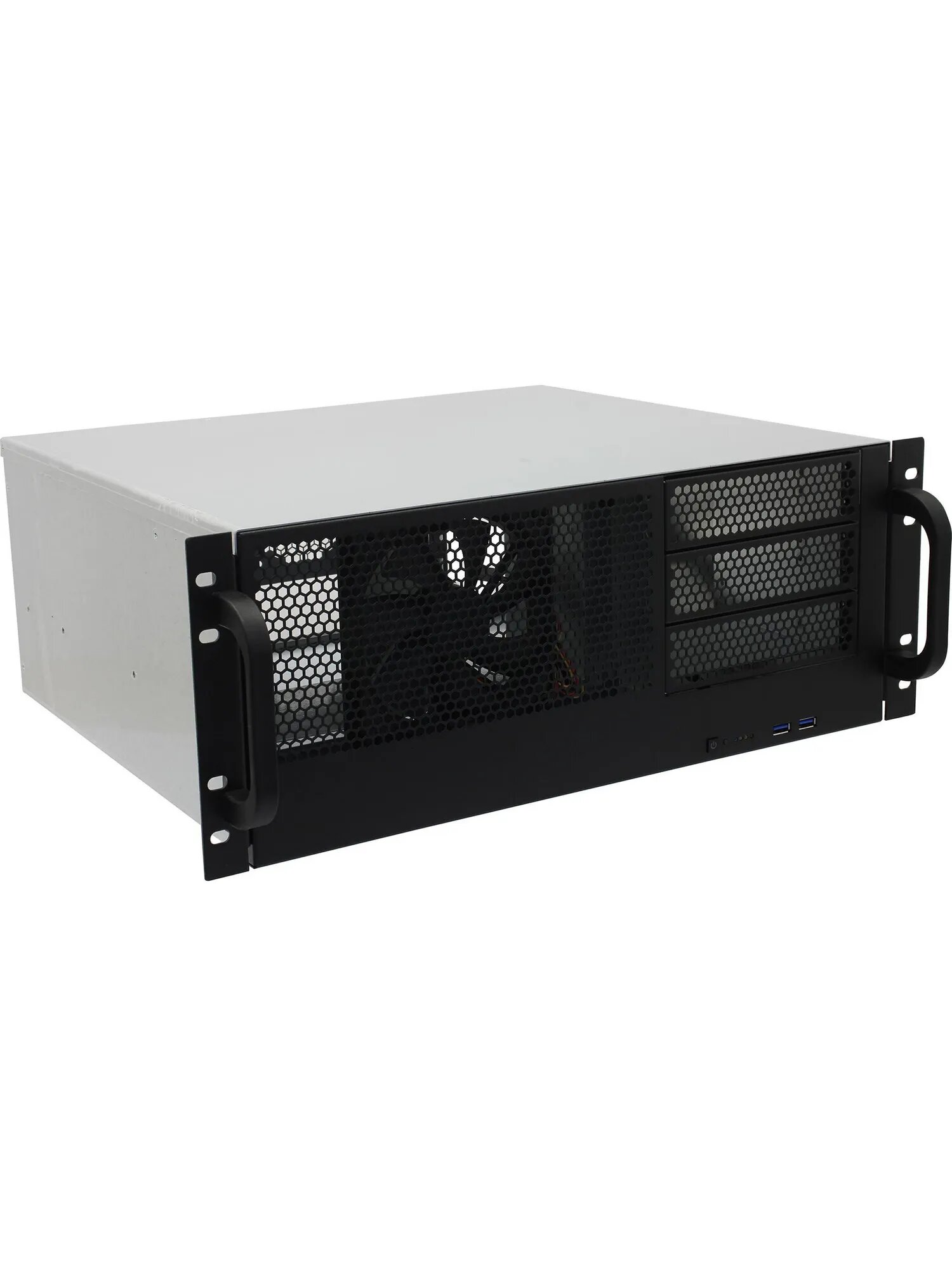 Корпус серверный 4U Procase RM443-B-0 без БП, 3*5.25", черный