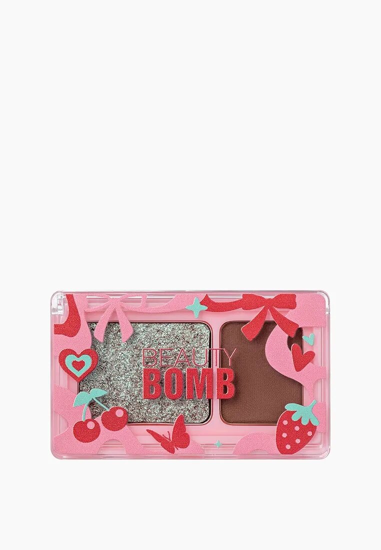 Beauty Bomb Палетка теней из 2 цветов 3.4 г 02 cherry lady