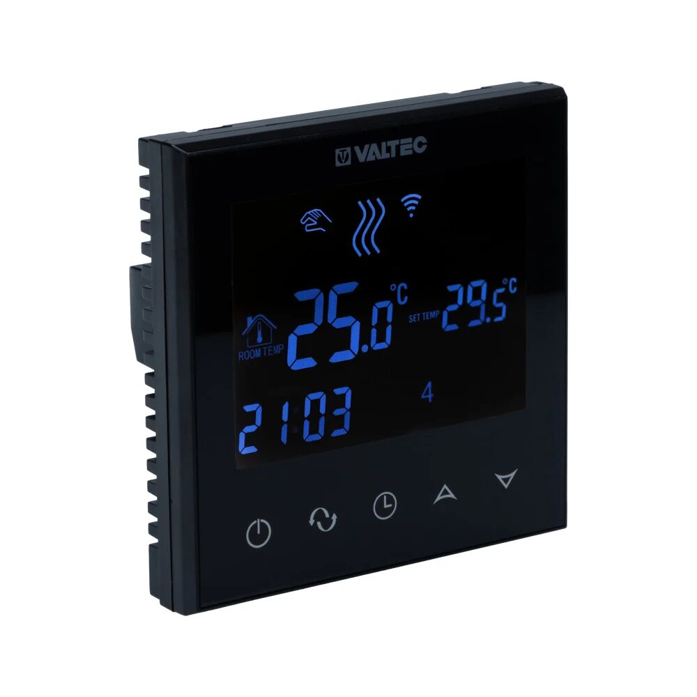 Хронотермостат VALTEC VT. AC712, Wi-Fi, для радиаторного и водяного отопления