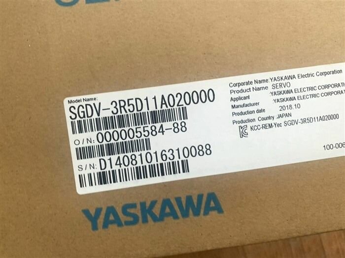 Модуль Yaskawa SGDV-3R5D11A020000 Servo Drive SGDV-3R5D11A020000