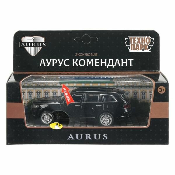 ТехноПарк Машинка Аурус Комендант 12 см.