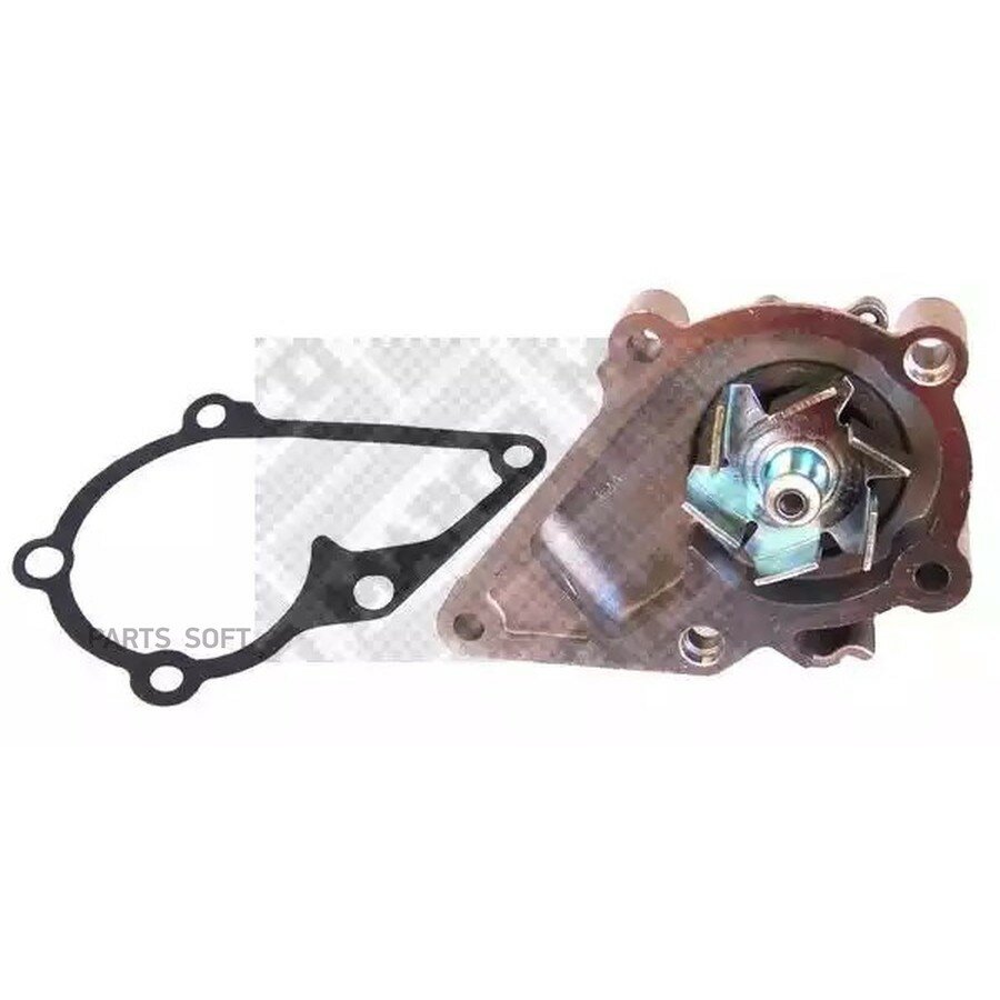 Насос водяной HYUNDAI ACCENT III (MC) 1.4 GL MATRIX (FC) 1.6 GETZ (TB) 1.4 i KIA RIO II (JB) 1.4 от официального дистрибьютора, MAPCO, артикул 21531