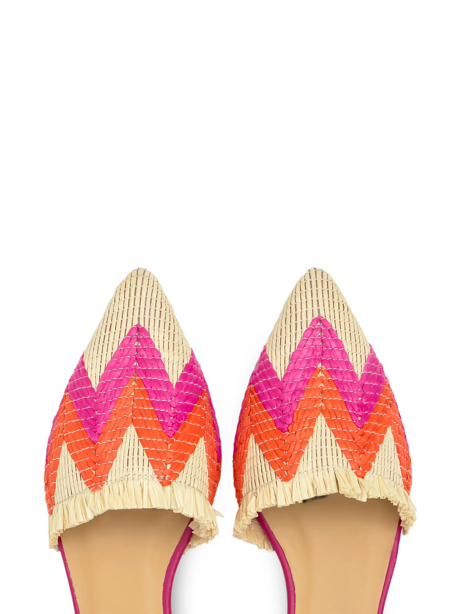 Туфли Castaner Berta pointed-toe flat pumps, размер 39, разноцветный — фото 1