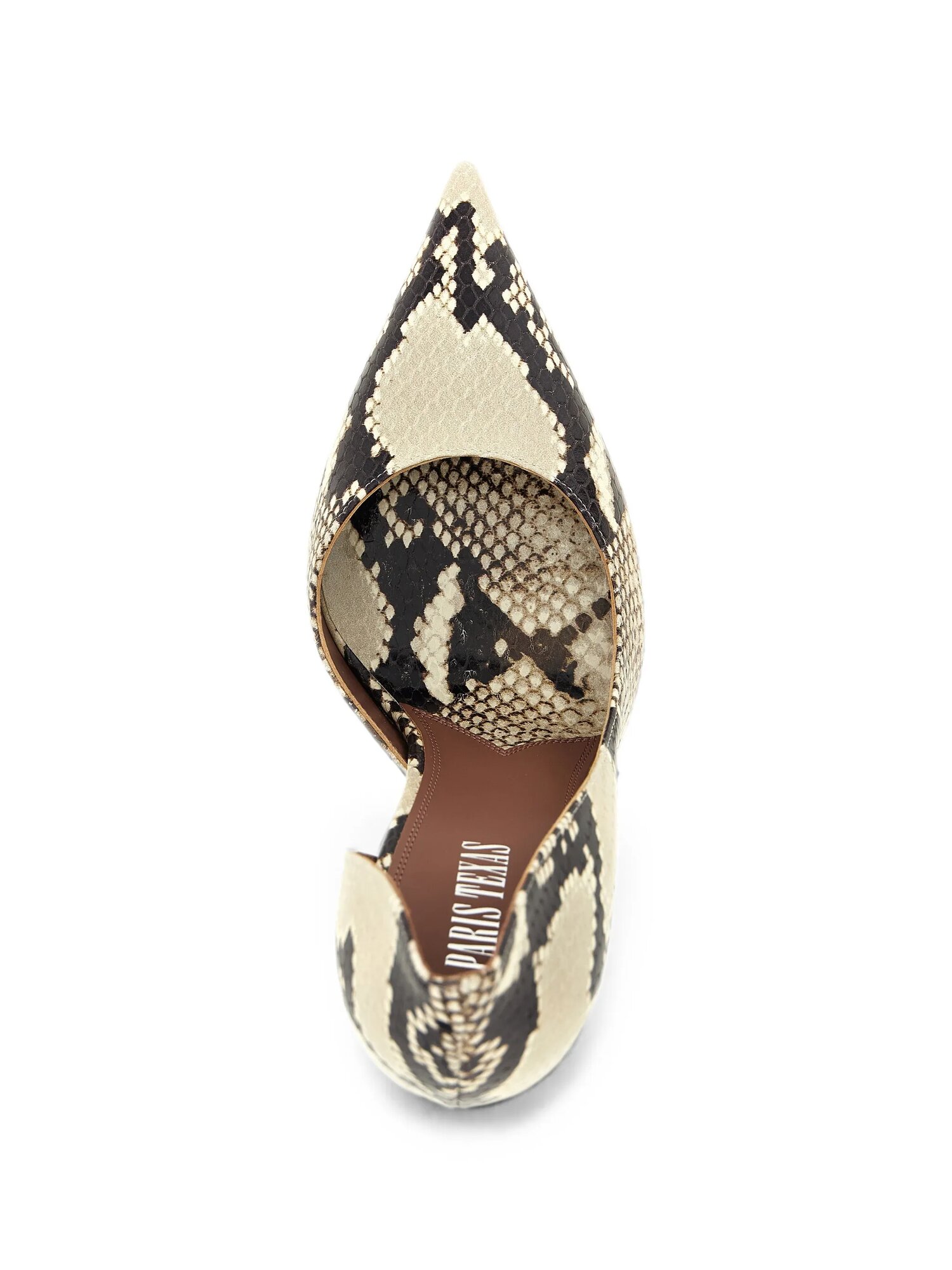 Туфли PARIS TEXAS Vera python-effect pumps, размер 40, разноцветный — фото 1