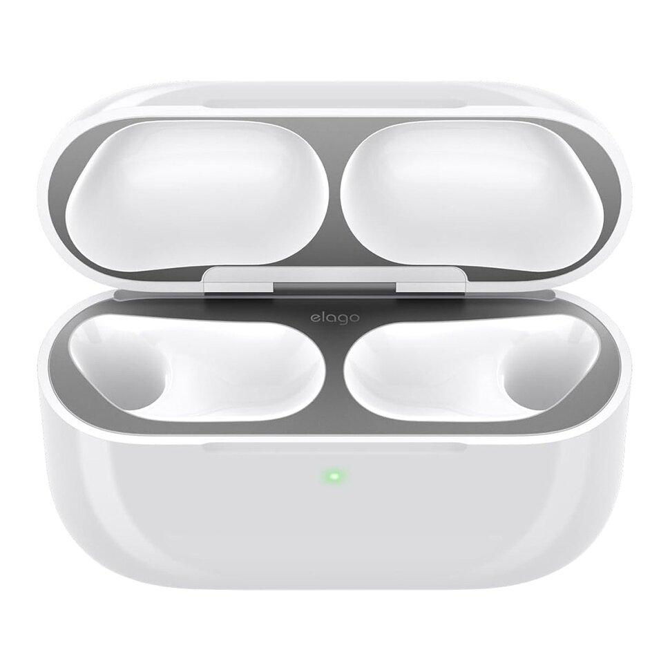 Elago защитная пластина для кейса Airpods Pro 3, Dust Guard, Dark Grey (2 шт)