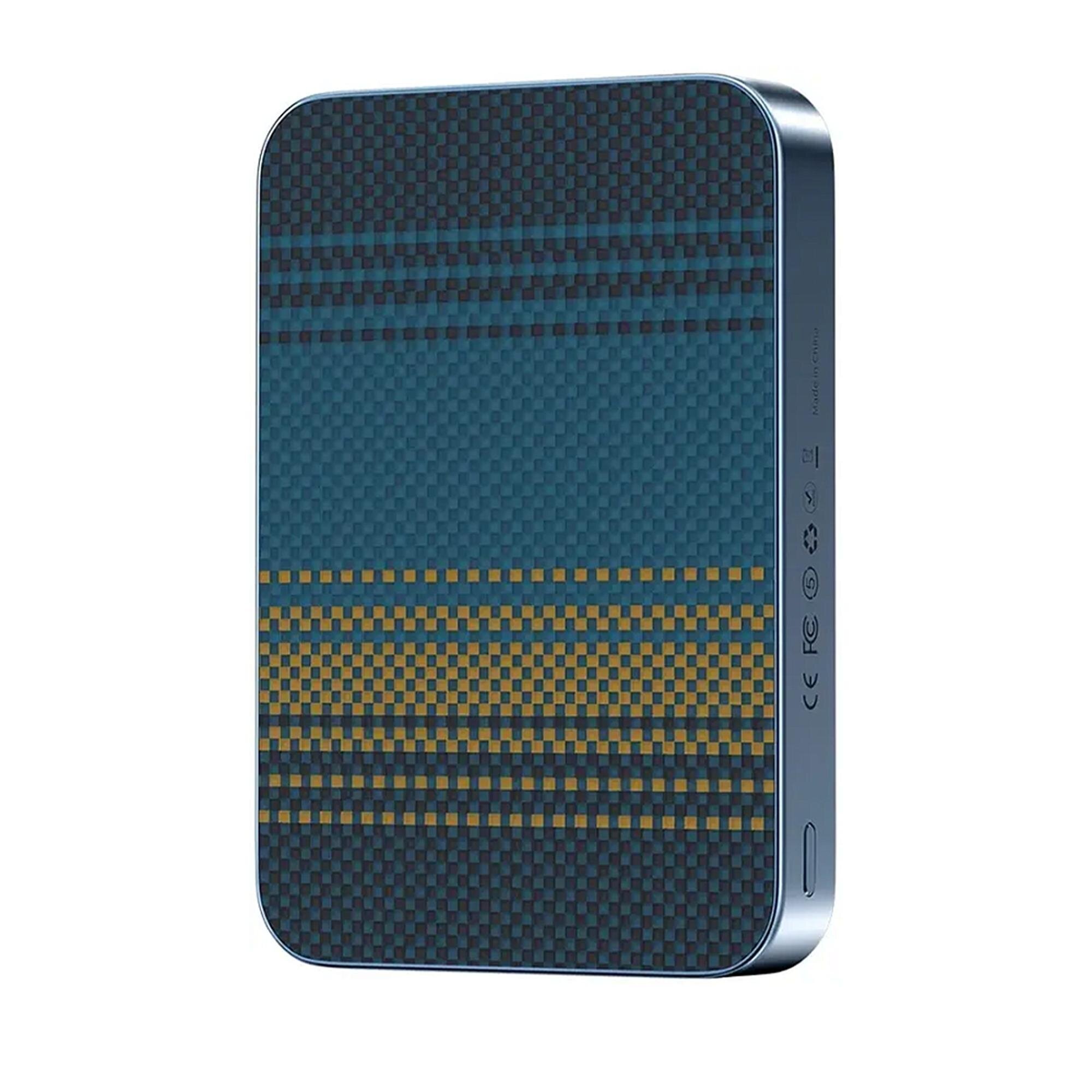 Магнитный Powerbank Keephone Brendy Woven Starry, 10000mAh, синий KPBREPB-51SL