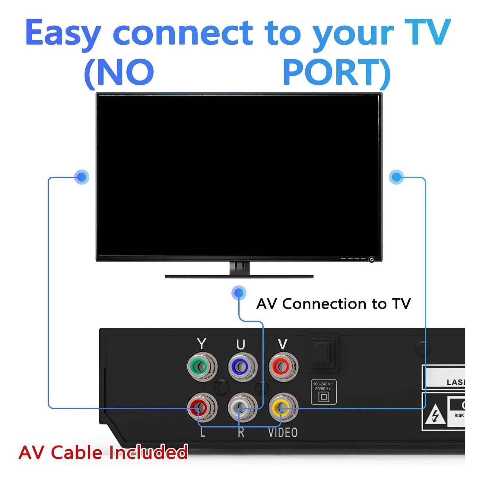Мини-плеер DVD для дома EU Plug — фото 1