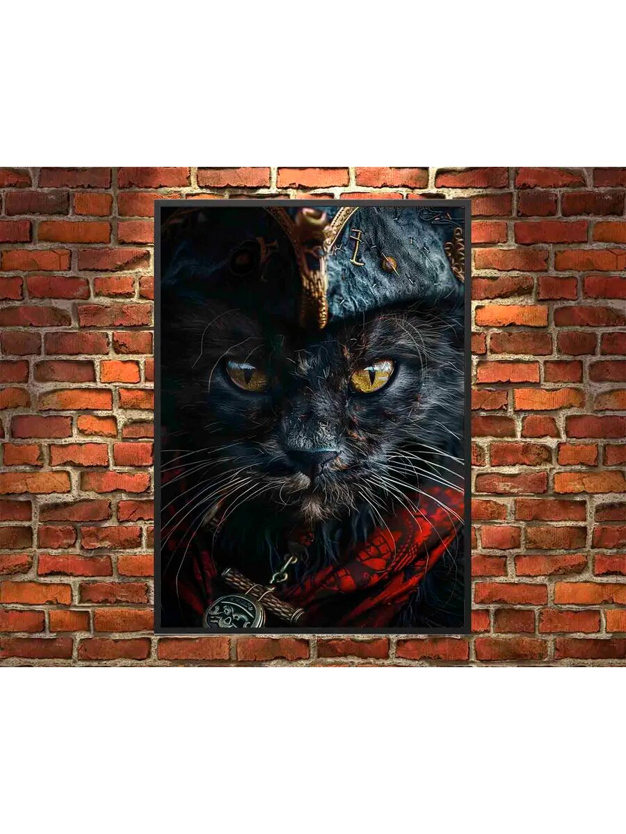 Бомбейский кот-пират 2, Плакат 30x42см