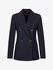 Куртка Max Mara Plain-weave wool double-breasted jacket - navy, размер 40