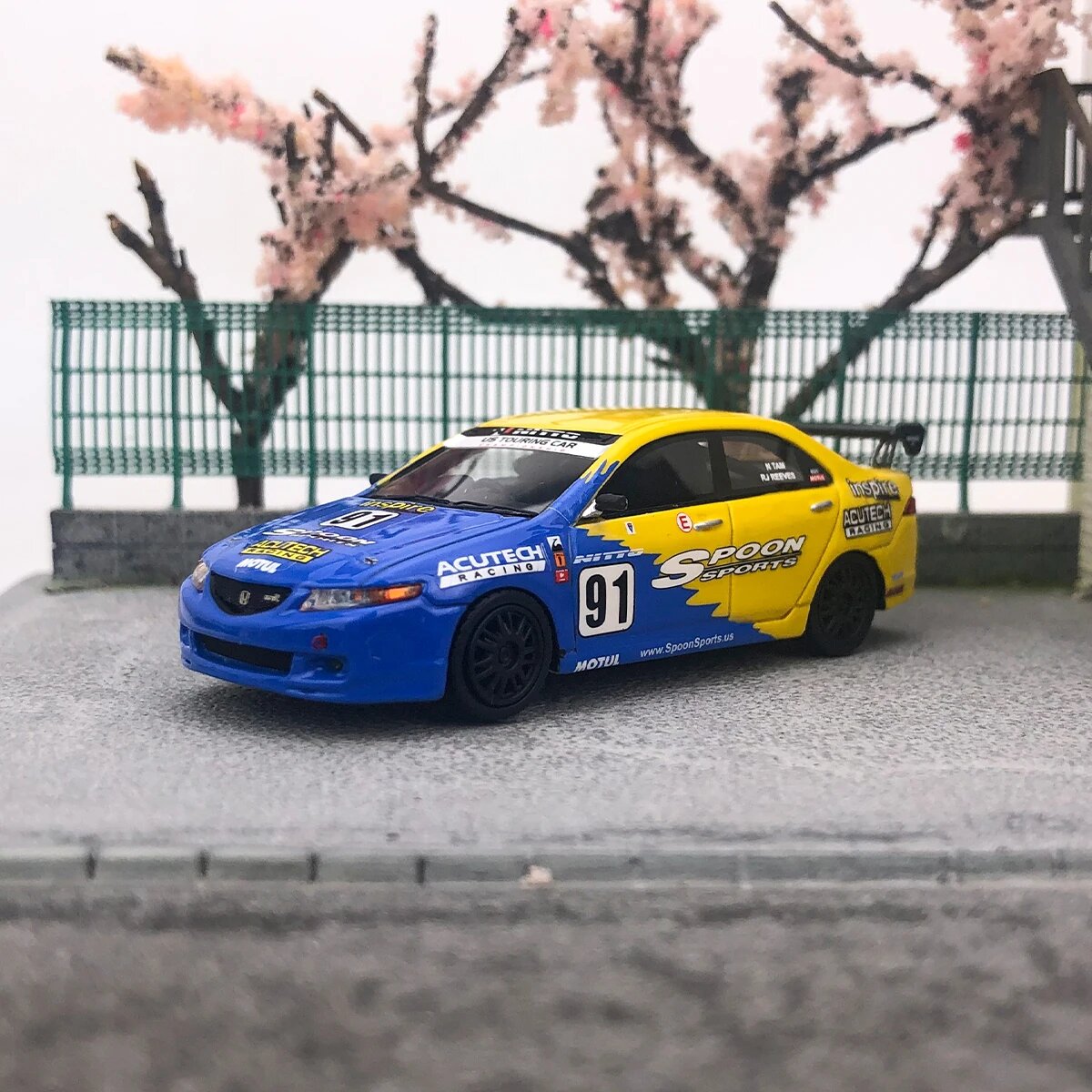 WELLY Масштабная модель Honda Accord Euro R 1/64 C