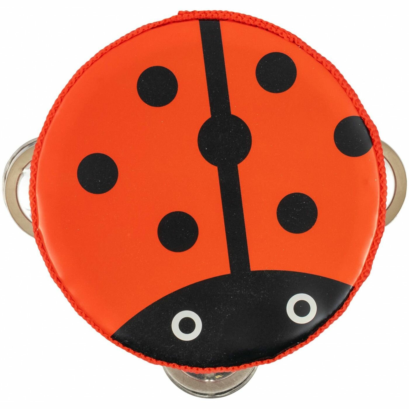 Тамбурин детский с мембраной BEE DF601A Ladybug