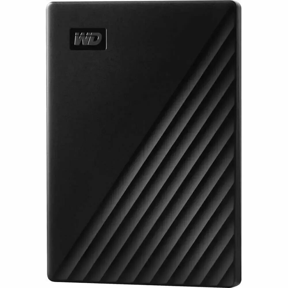 WD 4 ТБ Внешний жесткий диск (WDBPKJ0040BBK-WESN), Пластик, черный